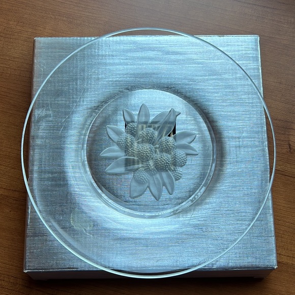 Other | Mikasa Glass Plate | Poshmark